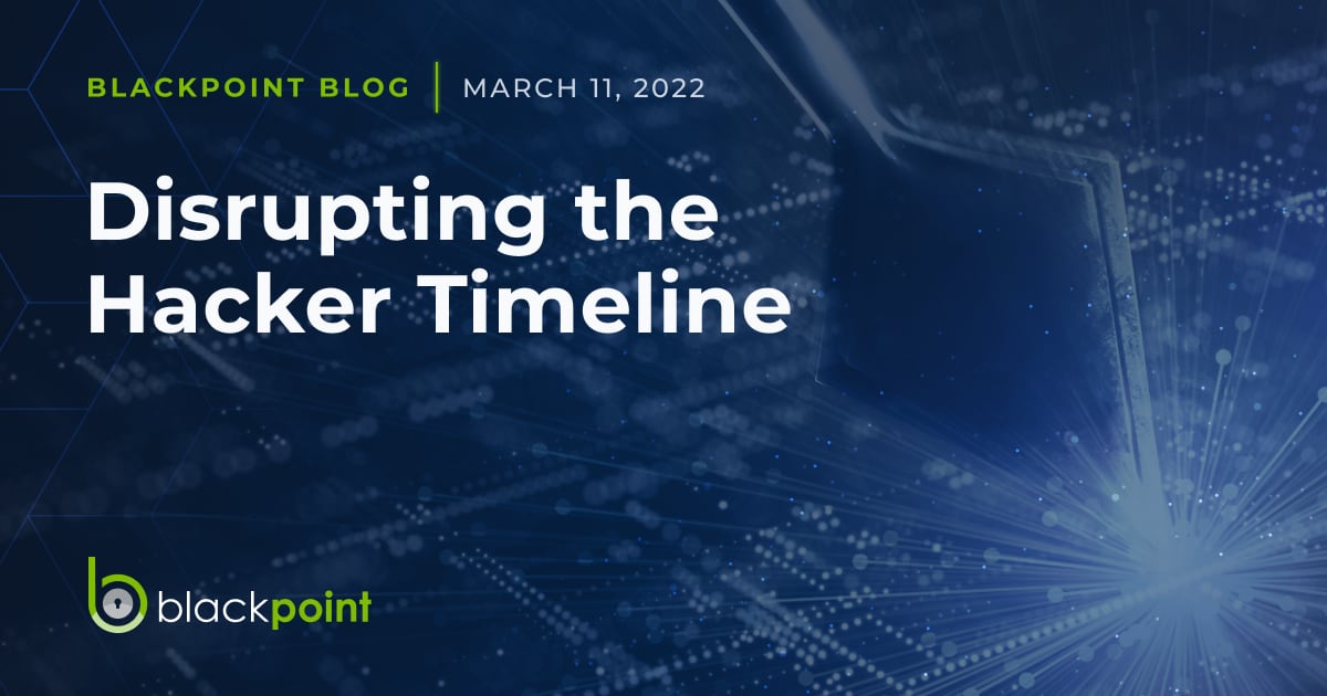 Disrupting the Hacker Timeline – Why Fast Matters in Cybersecurity ...